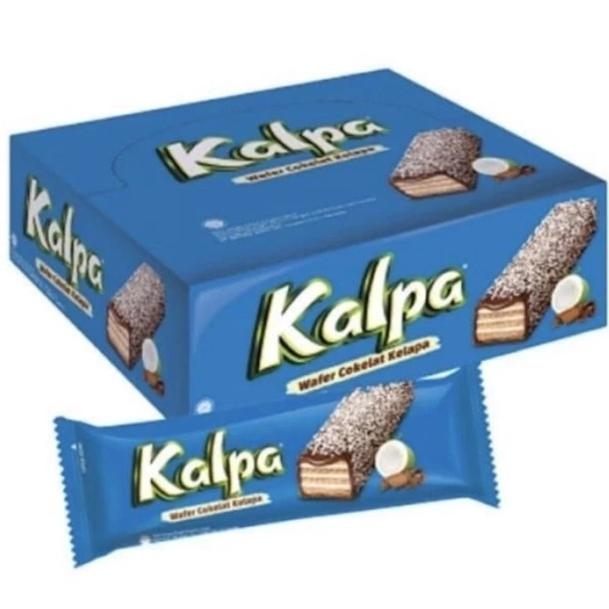 Promo Kalpa Wafer coklat klapa isi 12 pcs ((Kemasan Box)) - Kota ...