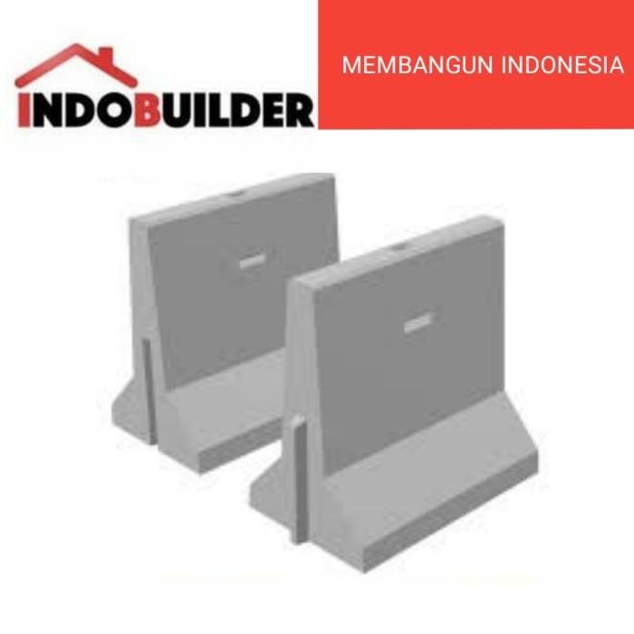 Jual ROAD BARRIER BETON PRECAST 800 X 1000 MM DUA SISI MUTU K350 - Kab ...