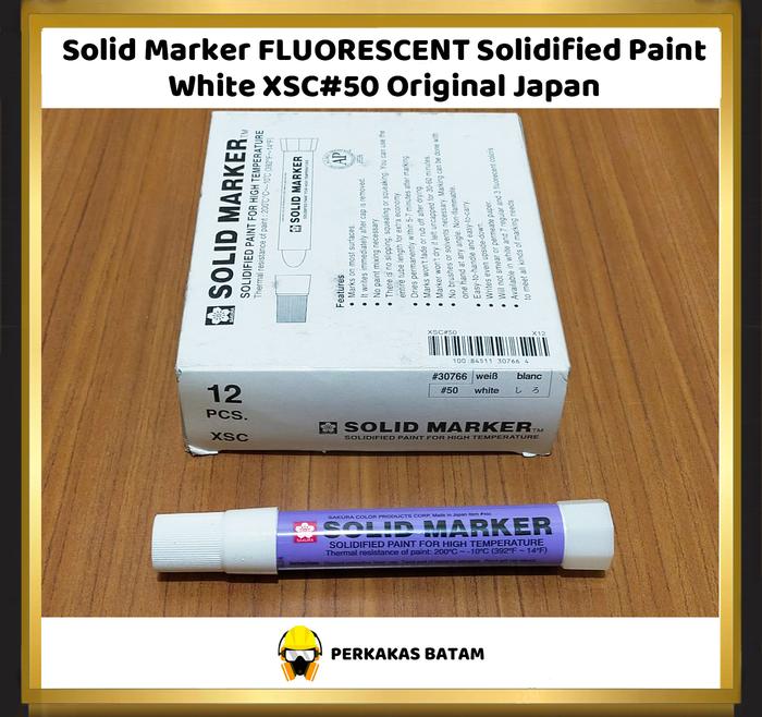 Jual Solid Marker Fluorescent Solidified Paint Spidol Penanda Besi ...