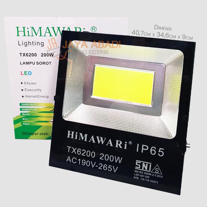 Jual Lampu Sorot led 200 watt (Flood light) Himawari 200 Watt Putih ...