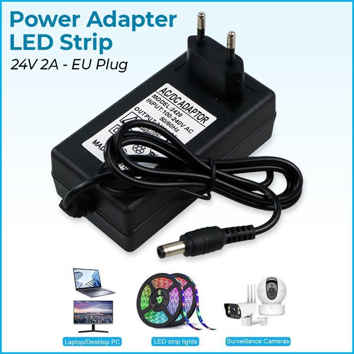 Jual Power Supply Switching Adaptor 24V 2A 24 Volt 2 Amper - Adaptor 24V 2A - Kota Medan - Pi ...