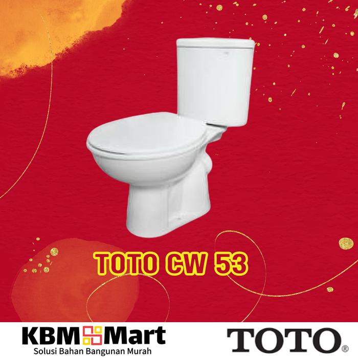 Jual Closet Duduk Toto CW 53 j / CW53J - Kota Bandung - KBM Mart ...
