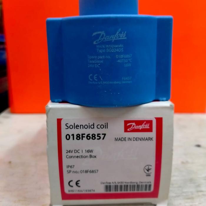 Jual DANFOSS Coil 24 V DC 16 Watt, 018F6857 - Jakarta Utara ...