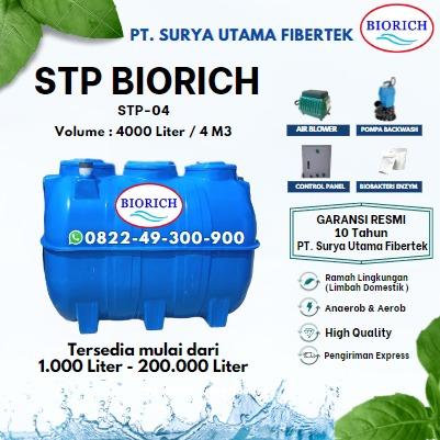 Jual Tangki STP BIOTECH - IPAL BIOTECH - STP BIOFILTER 4000 Liter / 4 ...