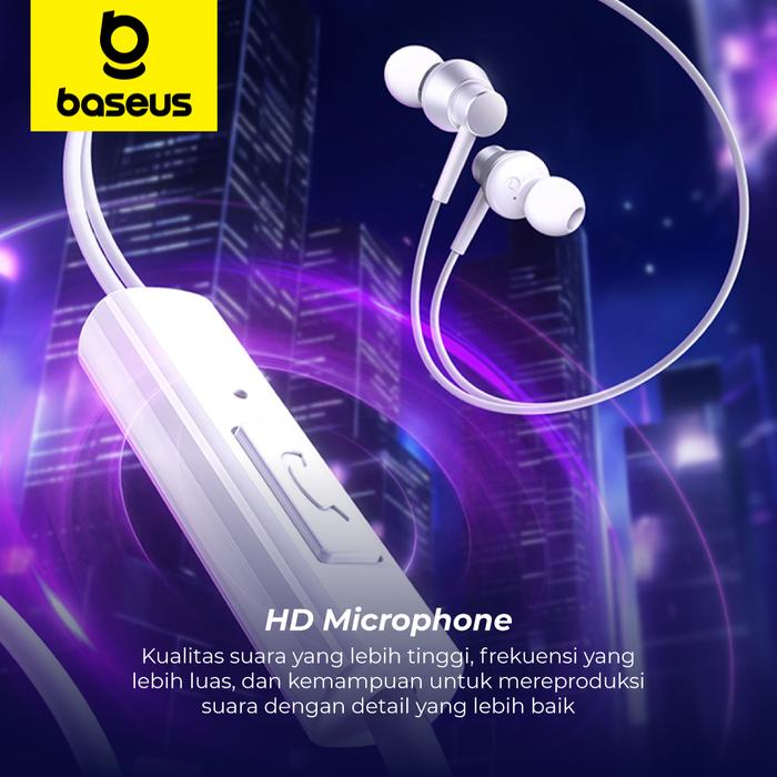 Jual Baseus Headset Handsfree Encok Cz11 Type C 1.2m Noise Reduction Di ...