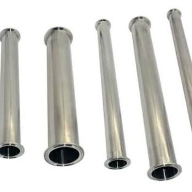 Jual pipa sanitary ferrule end 1 meter ss316L 2" inch/ flange 64 mm ...