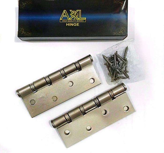 Jual Engsel Pintu Jendela 4 Inch AXL/Engsel Pintu Tebal 4" 10 Cm Silver ...