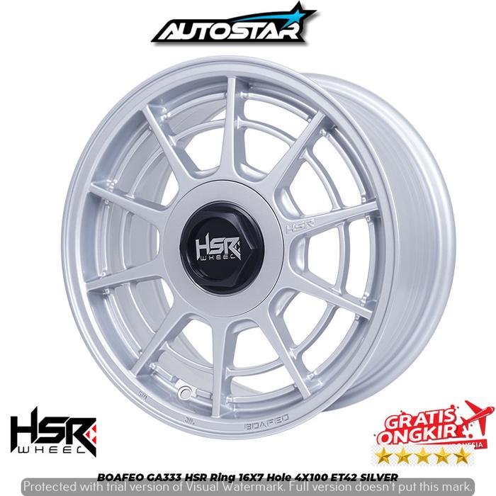 Jual jual pelek mobil racing hsr boafeo ring 16 cocok untuk brio,jazz dll - Jakarta Barat - VELG ...