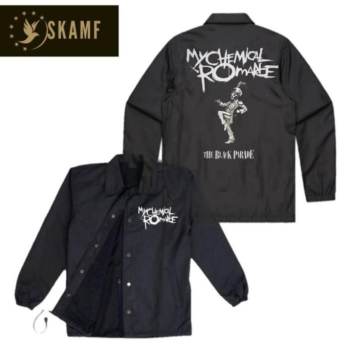 Jual Best seller Coach jacket MY CHEMICAL ROMANCE jacket BAND RHCP ...