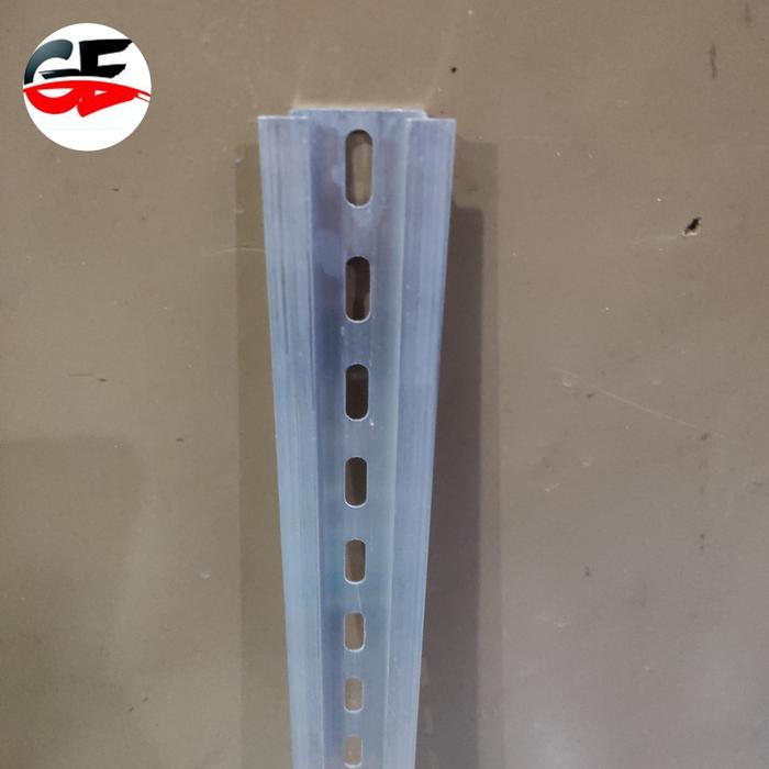 Jual Din Rail omega Rel Mcb 1 Fungsi Alumunium Rell FORT PANEL ...