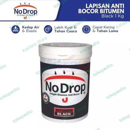 Jual NO DROP BITUMEN BLACK 1KG CAT PELAPIS ANTI BOCOR - Kab. Tangerang ...
