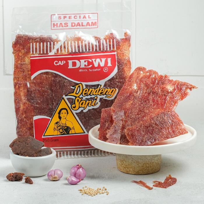 Jual Dendeng Sapi (Has Dalam) cap Dewi 250 gram (Produk Dendeng cap ...