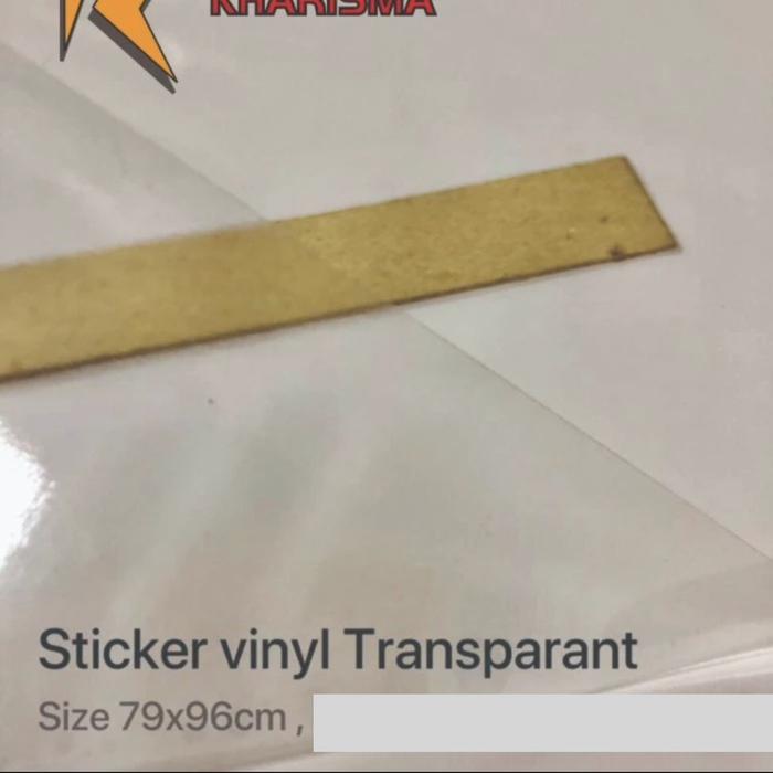 Jual STICKER VINYL TRANSPARANT - Jakarta Timur - Toko Kertas KHARISMA ...
