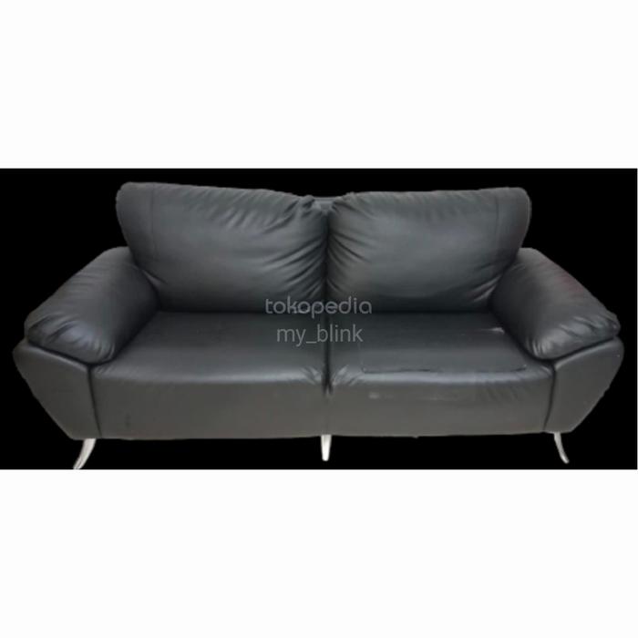Jual sofa kulit hitam chandra karya - Kota Tangerang Selatan - my_blink ...