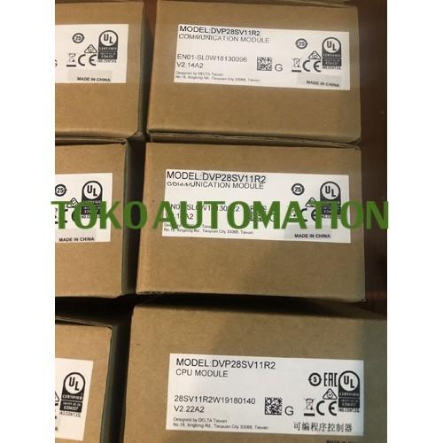 Jual DVP28SV11R2 DVP28SV 11R2 DVP SV2 High Performance Slim PLC PO80 ...