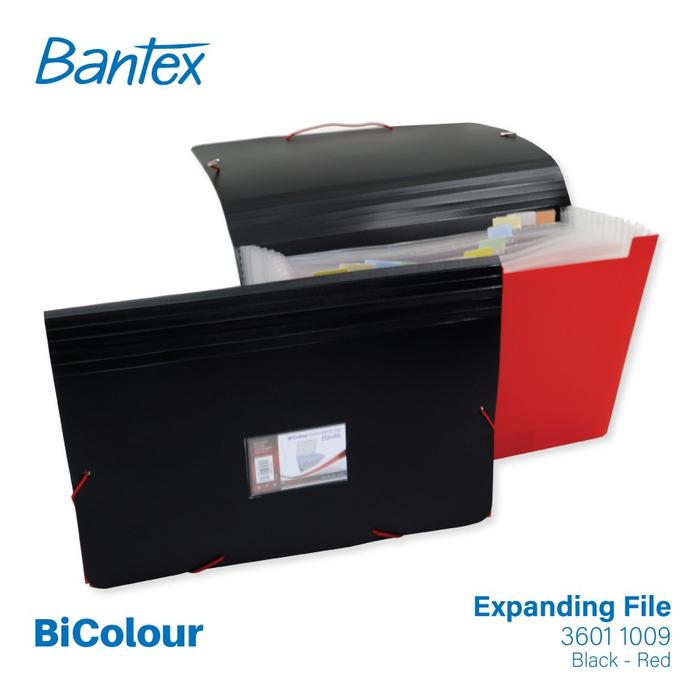Jual Map sekat / Bantex BICOLOUR Expanding File Folio 12 Pocket 3601 ...