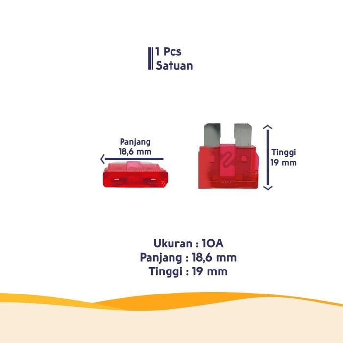 Jual Fuse Blade Tancap Besar Kecil 5A 7.5A 10A 15A 20A 25A 30A - FUSE ...