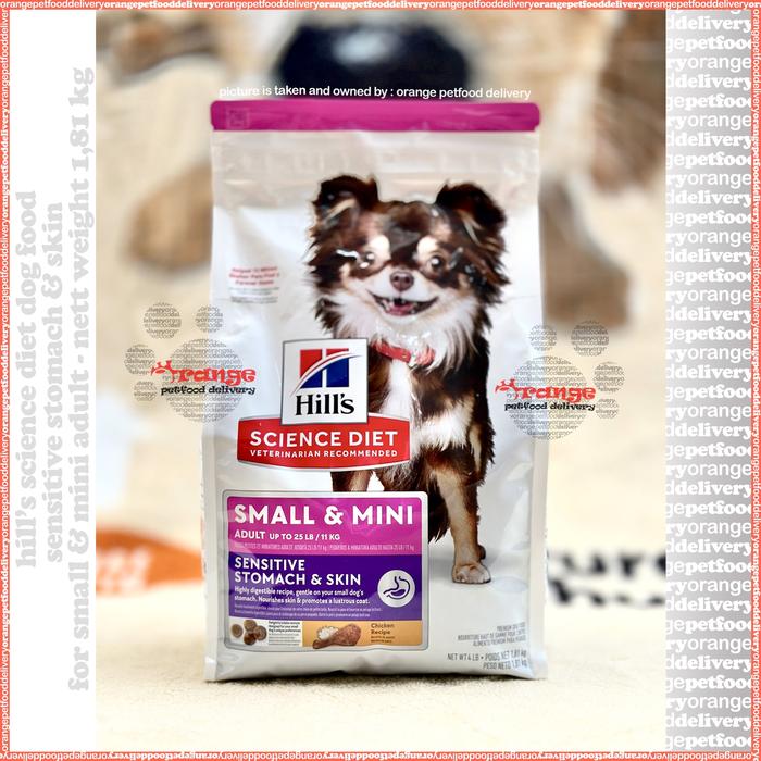 Jual science diet sensitive stomach & skin 1,81 kg for small & mini ...