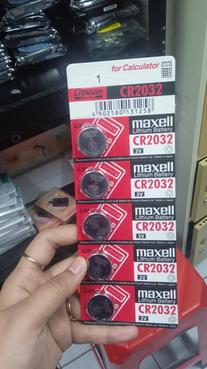 Jual MAXTELL BATTERAI CMOS CR2032 BATERY CMOS BATERIA CMOS CR-2032 - 1 ...