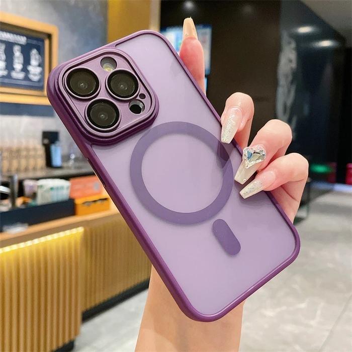 Jual MagSafe Soft Case iPhone 13 14 15 Pro Max Plus Cover Casing ...