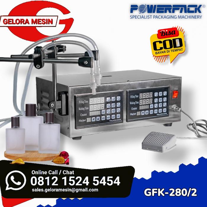 Jual GFK-280 2 NOZZLE Mesin Filling Pengisi Cairan Liquid POWERPACK - Jakarta Barat - Gelora ...