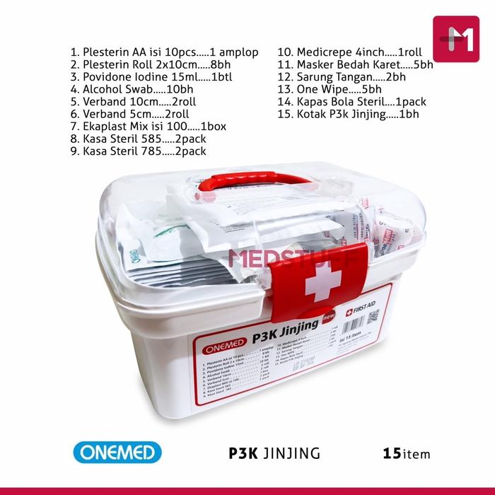 Jual Kotak P3K Plastik Jinjing Onemed - Jakarta Barat - Medstuff ...