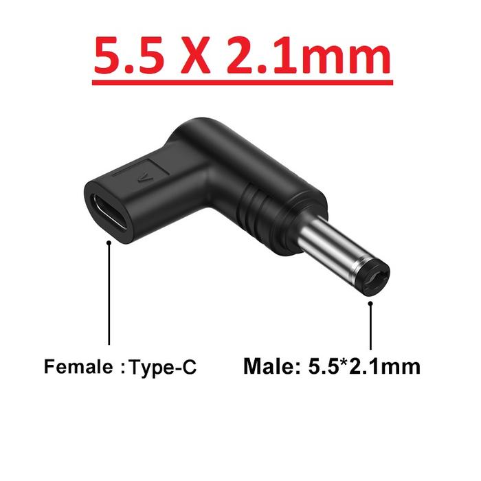 Jual ADAPTER USB TYPE C PD Power Delivery Ke DC Jack 12V Converter ...