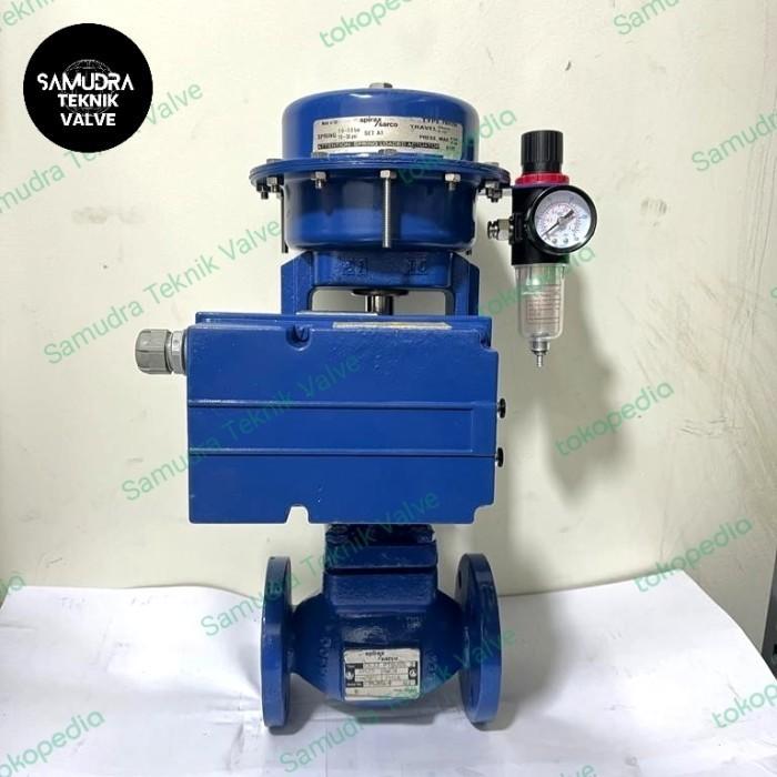 Jual CONTROL VALVE SPIRAX SARCO 2" INCH DN50 PN16 + POSITIONER ...