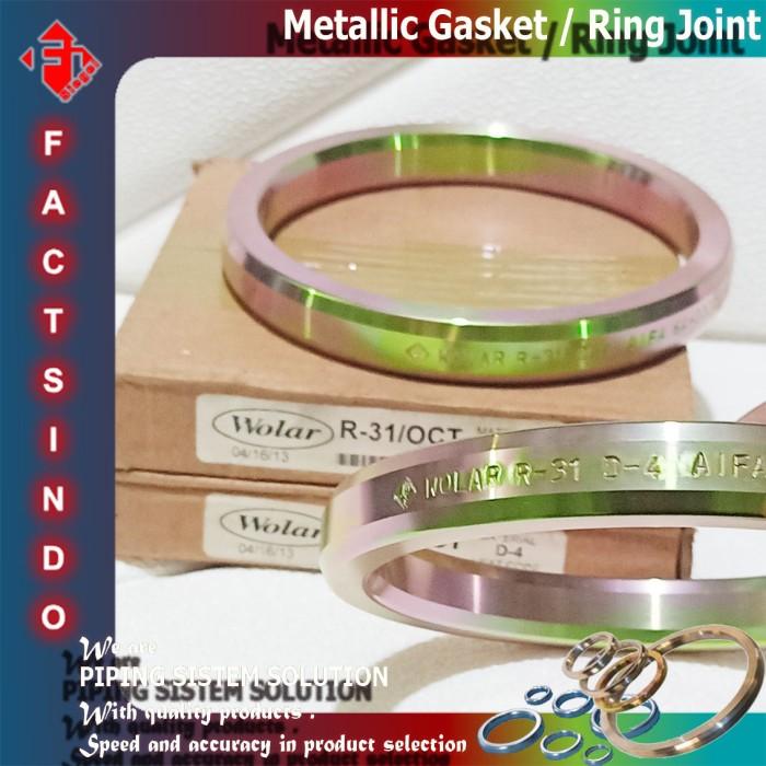 Jual JUAL RING JOINT R31 OCTAGONAL | READY STOCK RTJ 3" SS316 - Jakarta ...