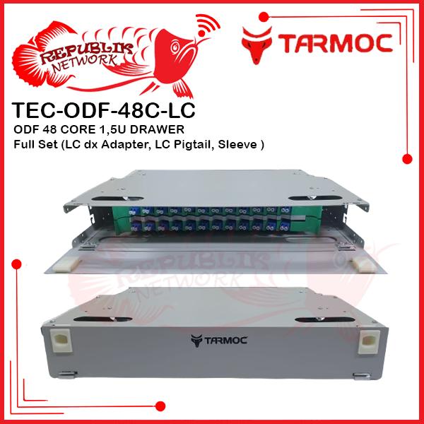 Jual Fiber Optic ODF/OTB 48 Core LC Lengkap Rackmount | ODF 48C LC ...