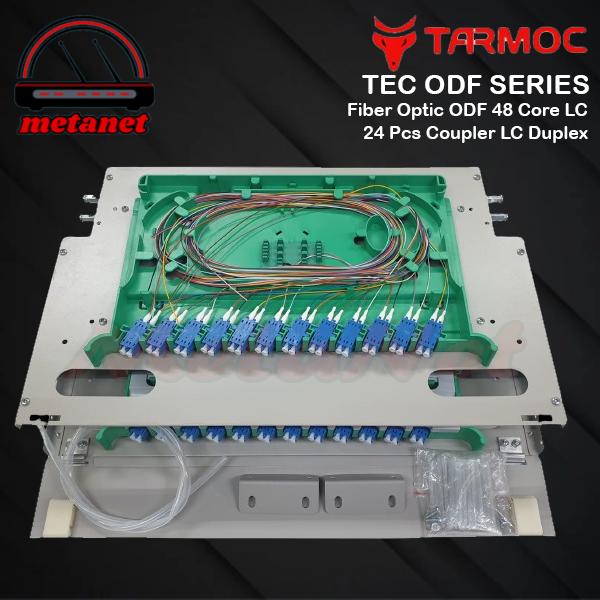 Jual Fiber Optic ODF/OTB 48 Core LC Lengkap Rackmount | ODF 48C LC ...