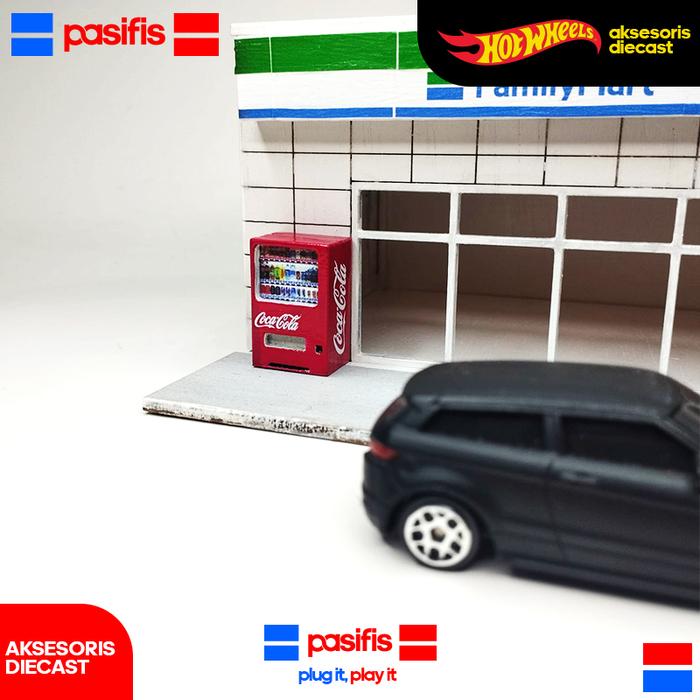 Jual Vending Machine Coca Cola Diorama Diecast Hotwheels Skala 1:64 ...