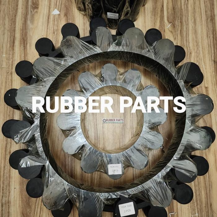Jual RUBBER / KARET COUPLING YOX 400 220X125X40X12 KOPLING COUPLE YOX ...