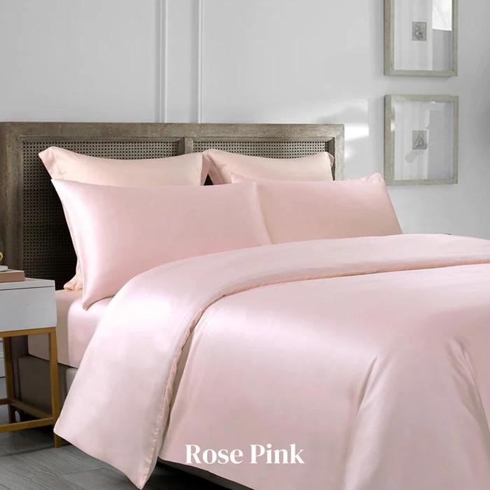 Jual KAIN TENCEL SUTRA POLOS 60S PREMIUM BAHAN TENCEL SUTRA 60S - Rose ...