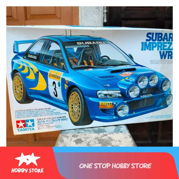 Jual Tamiya 24199 Subaru Impreza WRC `98 Monte Carlo 1/24 scale model ...