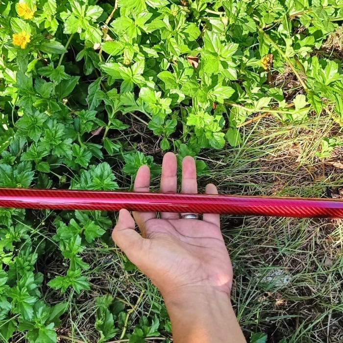 Promo Serombong Carbon Warna Warni Srombong Laras Pipa Carbon OD 22 ...