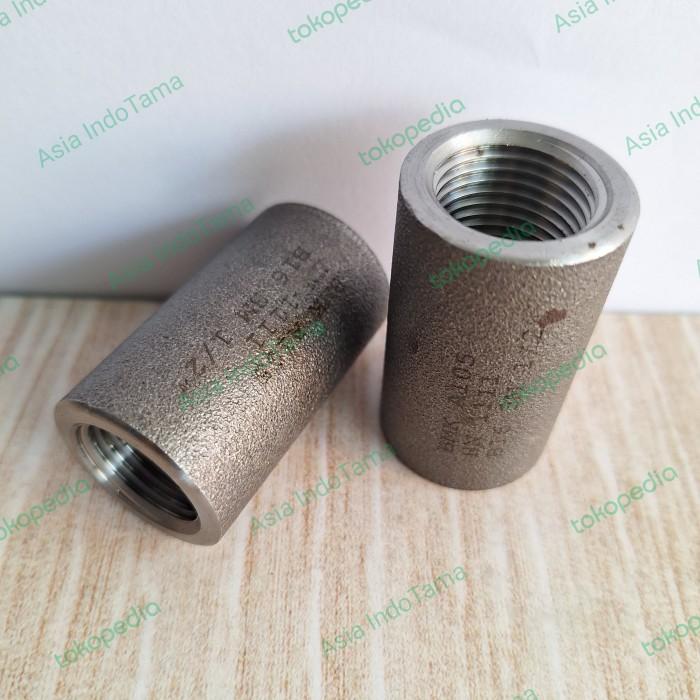 Jual Socket Besi Class3000 Drat NPT 1 1/4"inch / Sock Coupling Drat ...