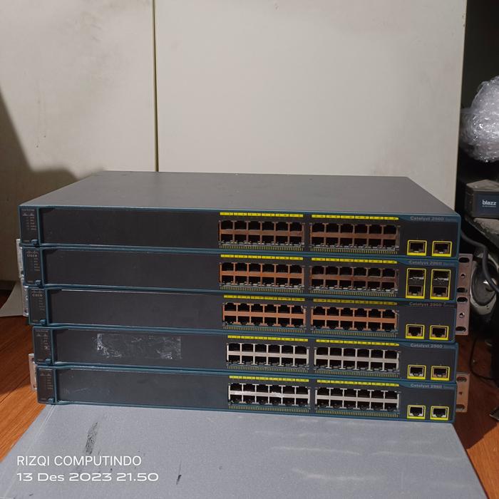 Jual cisco catalyst 2960 series wsc2960 26 port mangaebel switch - Kota Tangerang - laptop Bekas ...