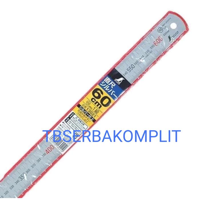 Jual Shinwa 13021 Penggaris Shinwa 60cm 600mm Mistar Stainless Steel Ruler - Jakarta Utara ...