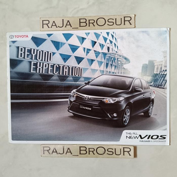 Jual Poster brosur katalog leaflet Toyota Vios 2014 - Kab. Langkat ...