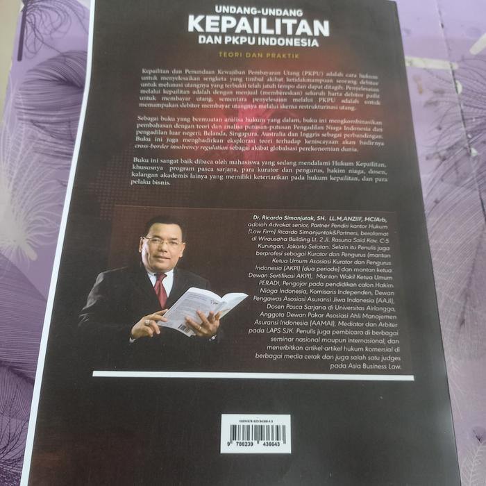 Jual Buku Undang Undang Kepailitan Dan Pkpu Indonesia Teori Dan Praktik Di Seller Noelle ...