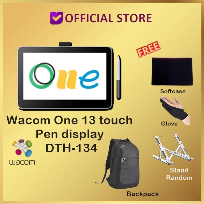 Promo Wacom One Pen Display 13 Touch Pen Display DTH134 DTH 134 Display ...