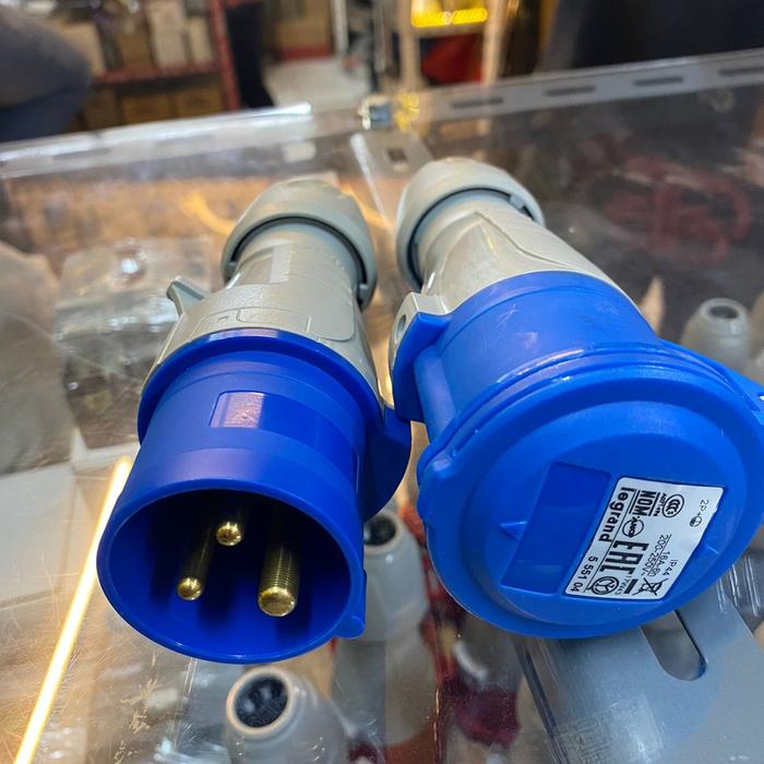 Jual Legrand Set 555104 mobile Socket + 555124 plug 16A 2P+E 2P IP44 - Kota Bandung - PELITA ...