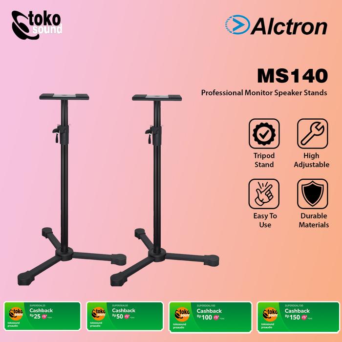 Jual ALCTRON MS140 MS 140 SEPASANG - Professional Monitor Speaker ...