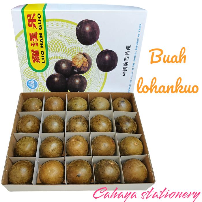 Jual Buah Lohankuo Lo Han Guo Lo Han Kuo Asli Segar Tenggorokan Panas ...