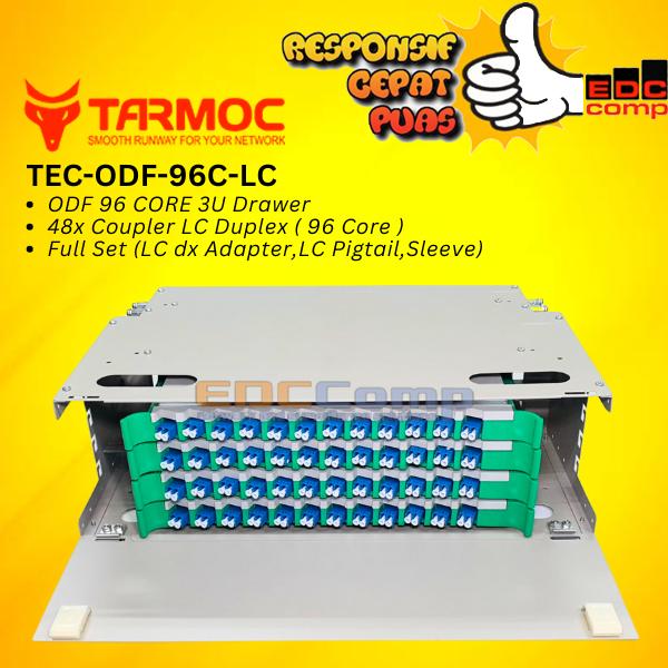 Jual Fiber Optic ODF/OTB 96 Core LC Lengkap Rackmount | ODF 96C LC ...