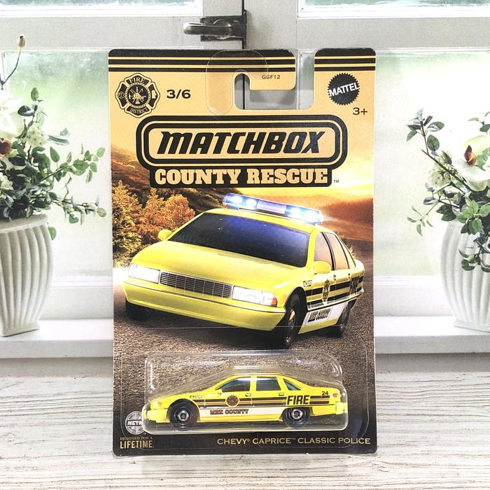 Jual MATCHBOX COUNTY RESCUE CHEVY CAPRICE CLASSIC POLICE KUNING YELLOW ...