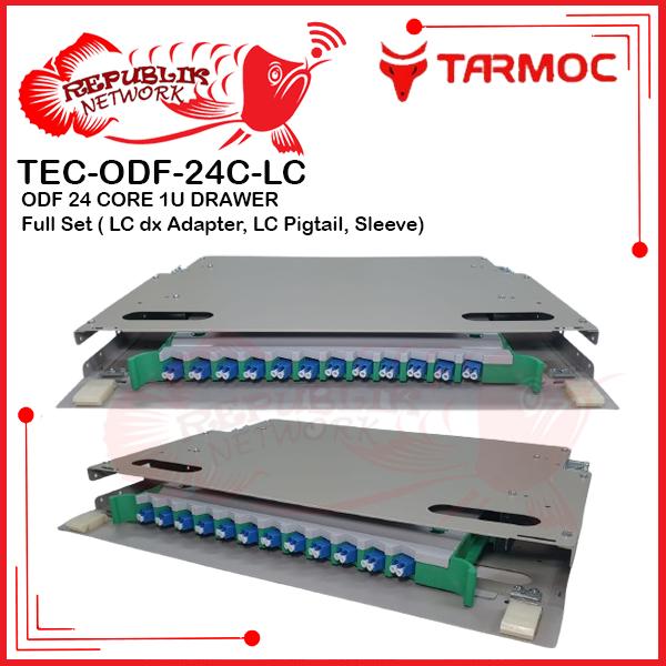 Jual Fiber Optic ODF/OTB 24 Core LC Lengkap Rackmount | ODF 24C LC ...