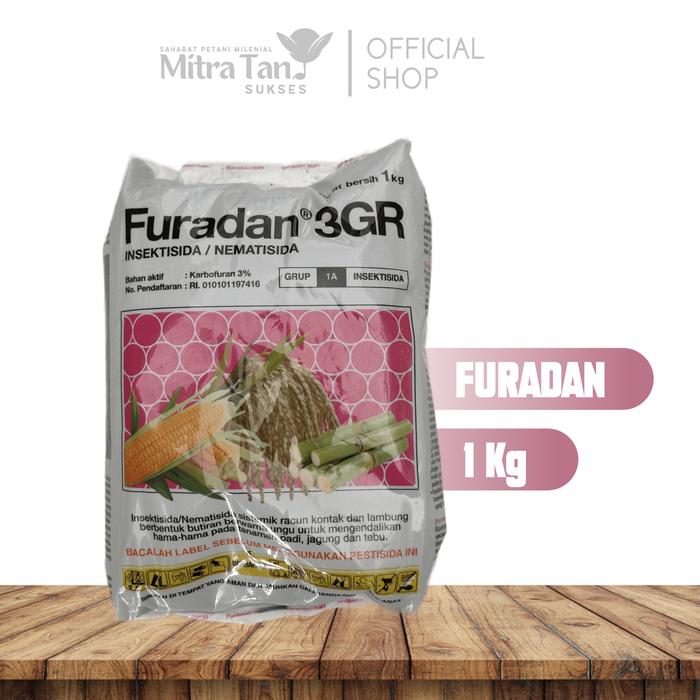 Jual FURADAN 3GR 1Kg - Insektisida pembasmi ulat pada padi - Kab ...