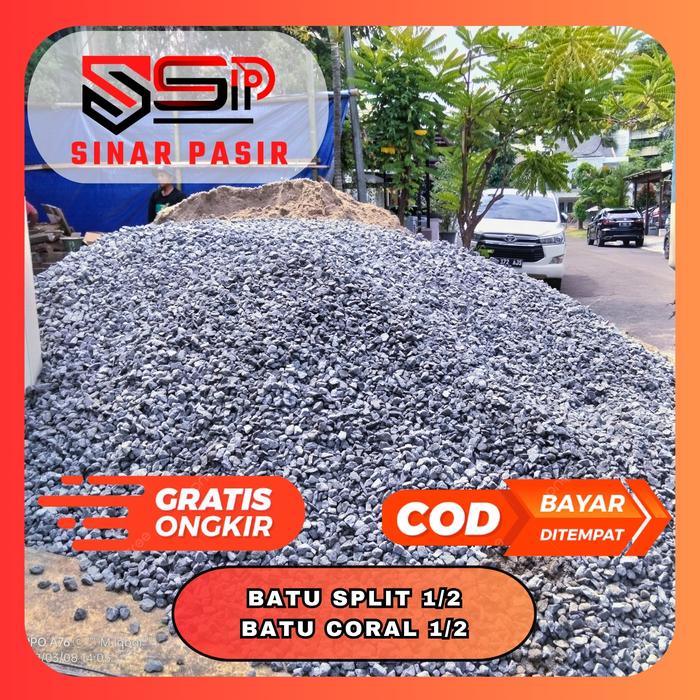 Jual batu split cor bersih 1 truk jabodetabek - Kab. Tangerang - sinar ...